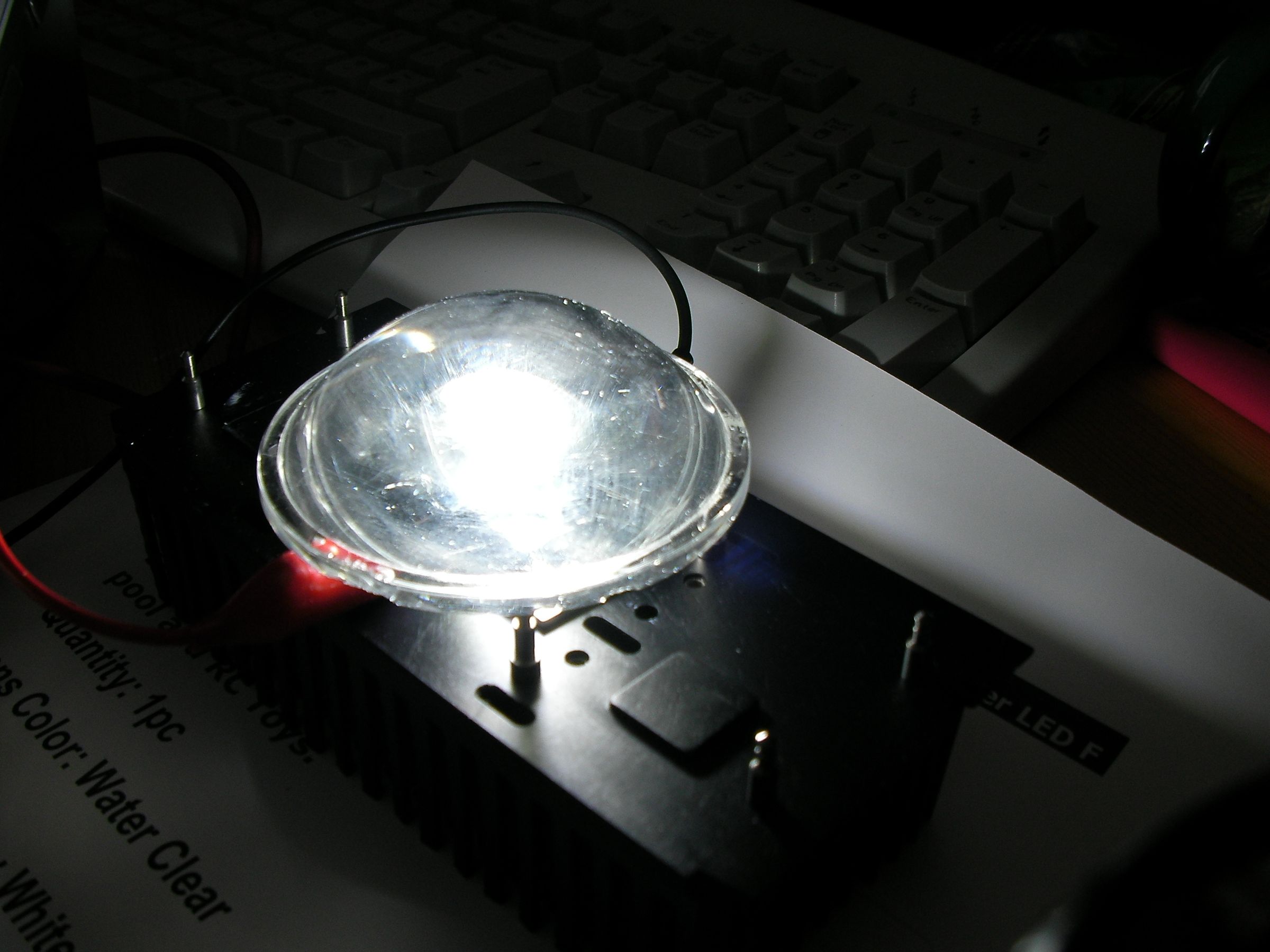 How to Make a Small DIY LED Projector : 7 Steps (with Pictures ...