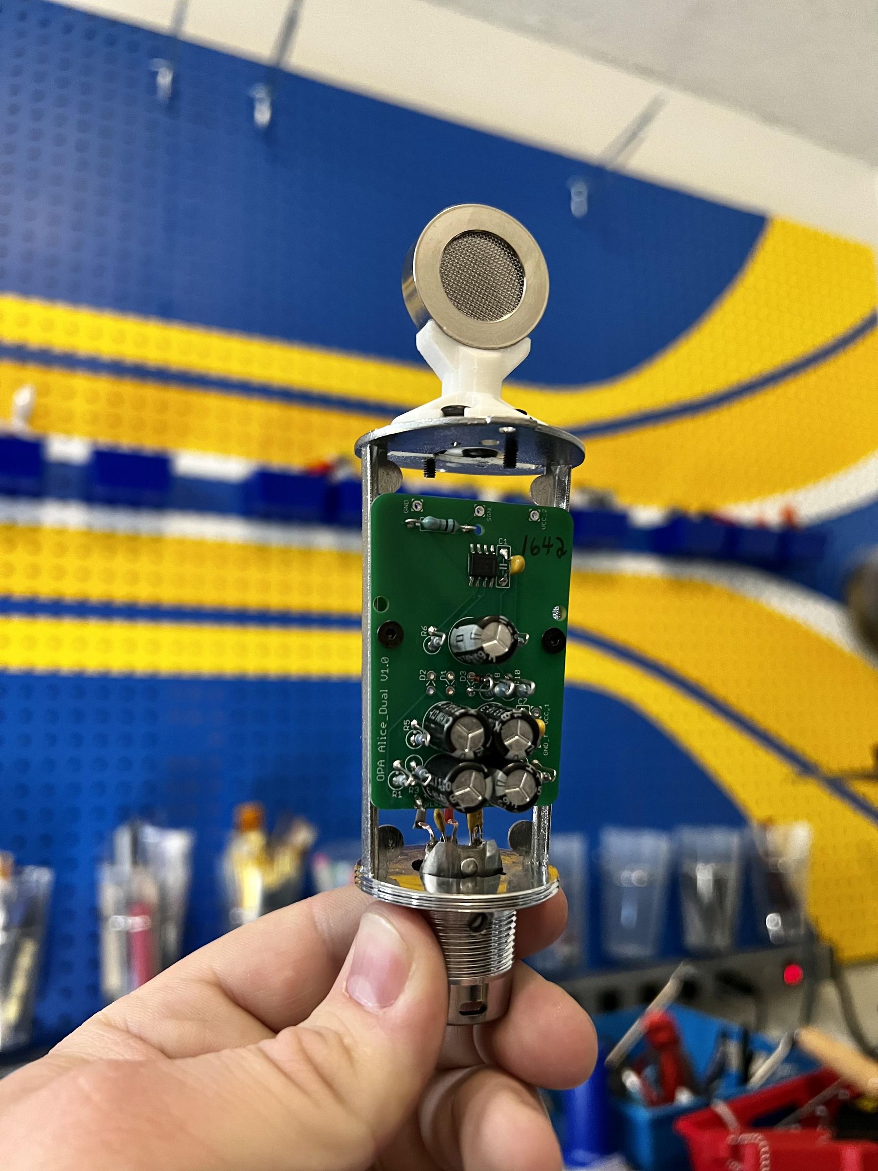 OPA Based Alice Microphones: a Cardioid and a Figure 8 : 8 Steps (with ...