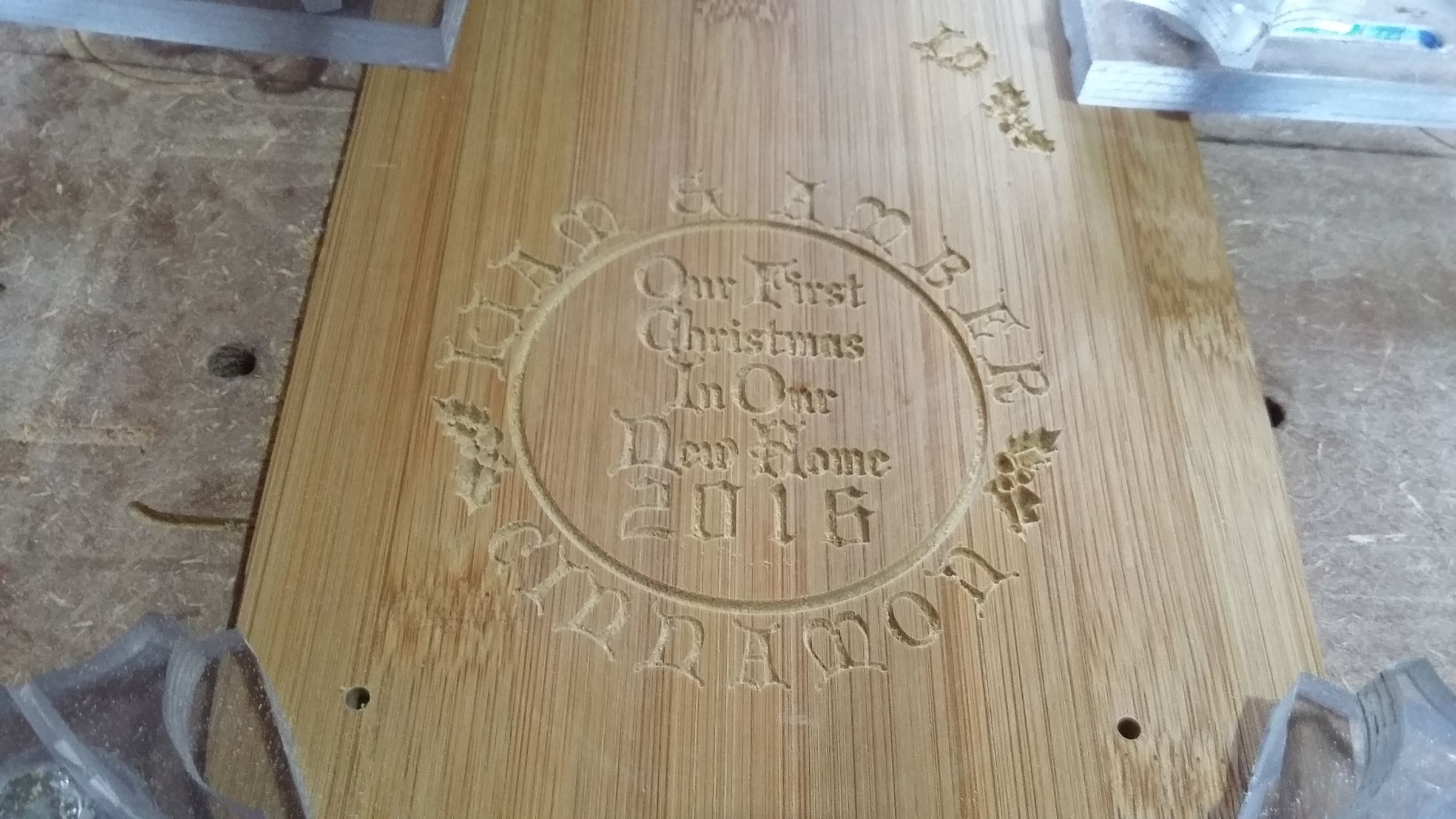 How to Easily and Accurately CNC Engrave on Both Sides : 4 Steps (with ...