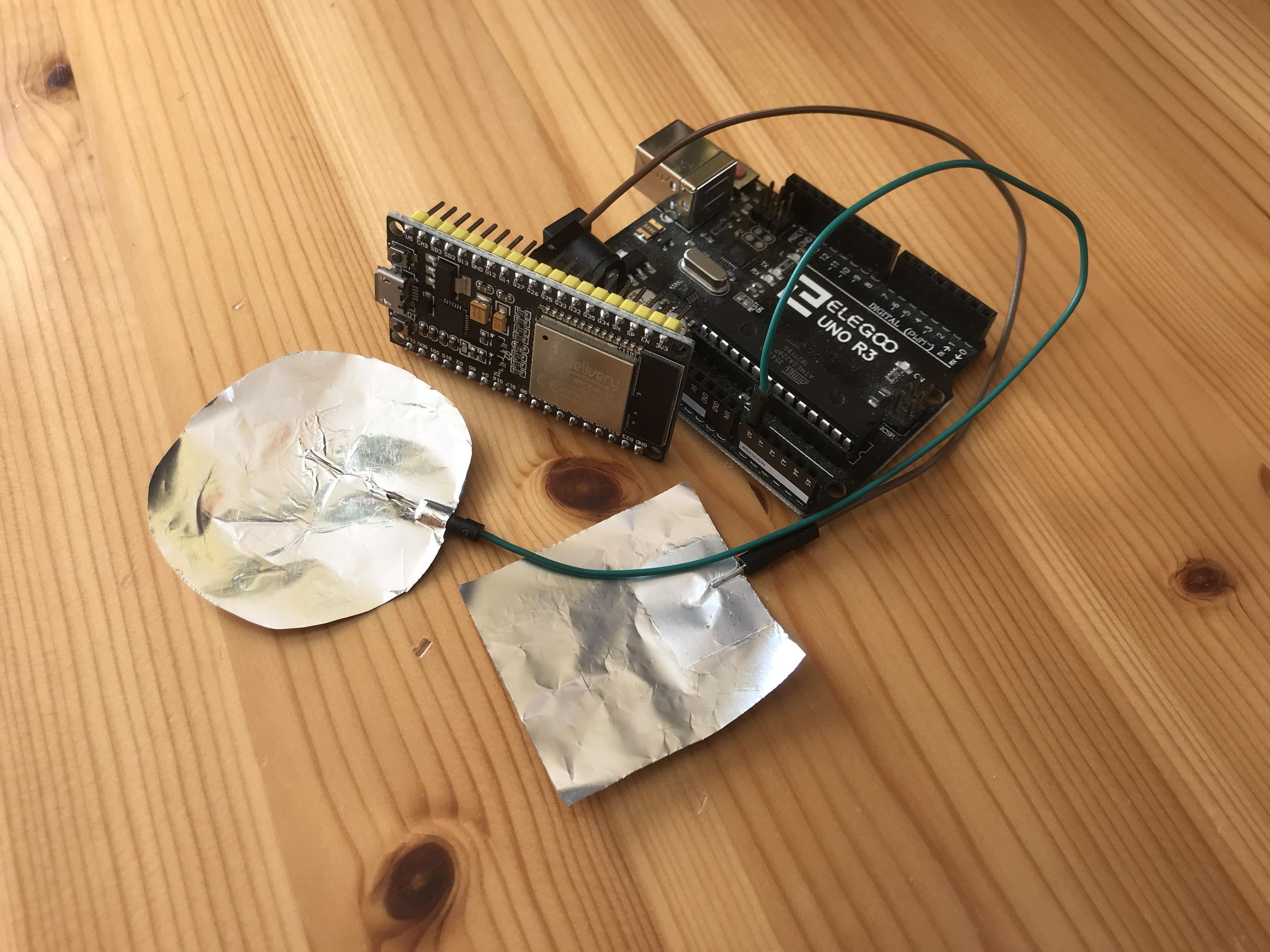 Arduino/ESP32 Capacitive Touch Sensor : 3 Steps (with Pictures ...