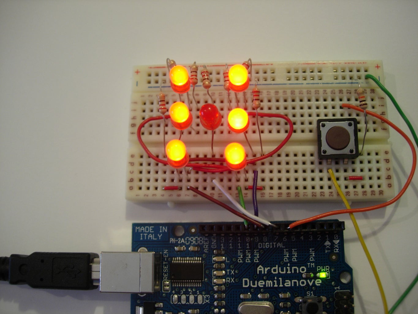 Arduino Led Dice 9 Steps With Pictures Instructables
