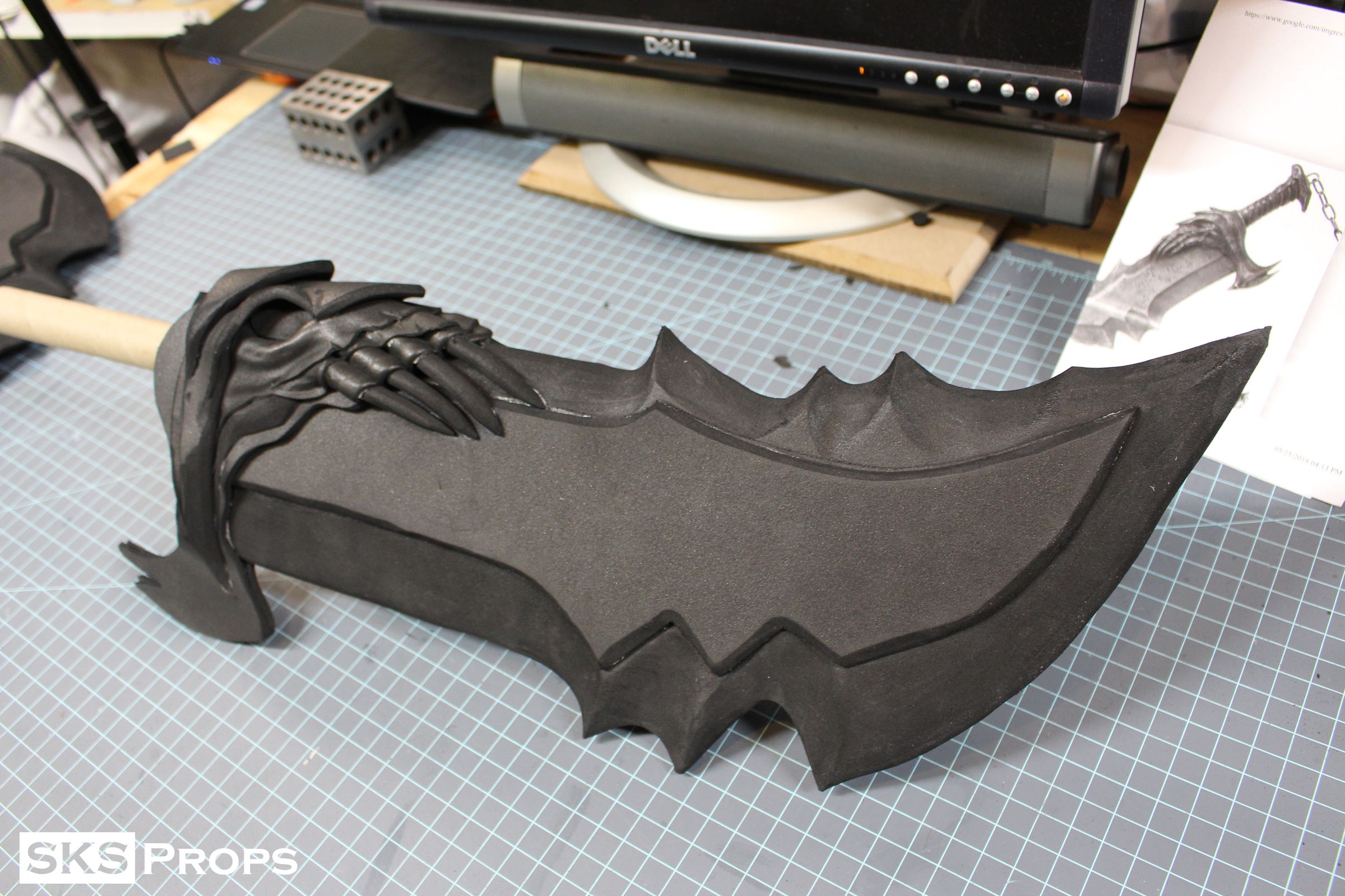 God of War Foam Cosplay Blades of Chaos - SKS Props : 18 Steps (with ...
