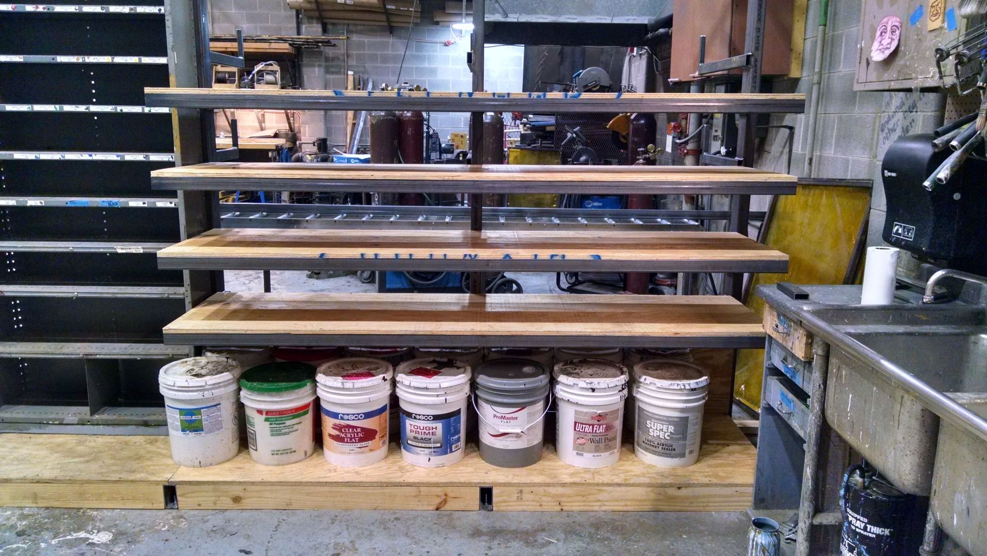 Steel Rack and Cold Saw Station : 5 Steps (with Pictures) - Instructables