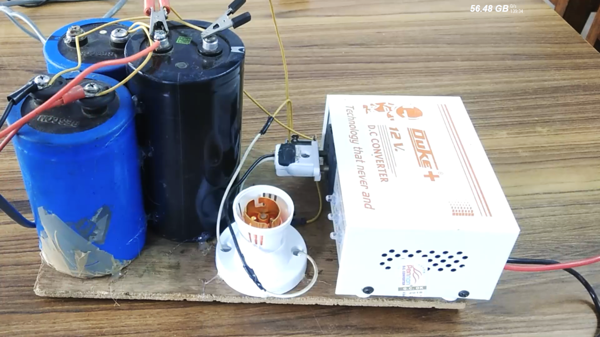 New DIY Idea to Run Universal Motor POWER TOOLS Without Electricity : 4 ...