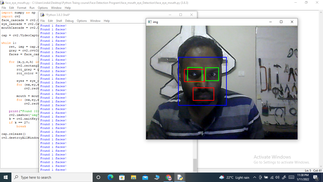 Face Detection Using Python : 4 Steps - Instructables