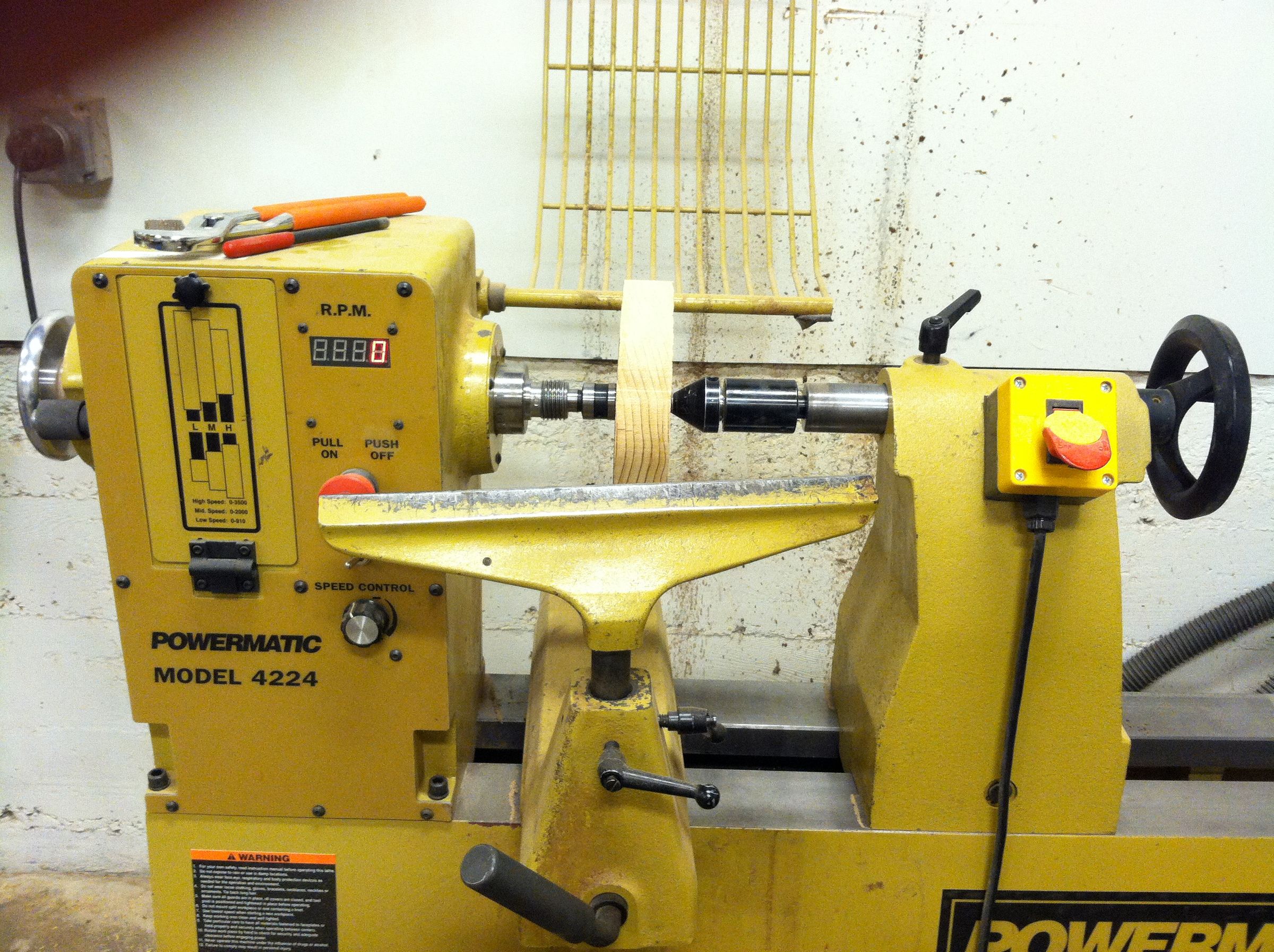 How to Use a Template to Turn Multiples on a Wood Lathe : 7 Steps (with ...