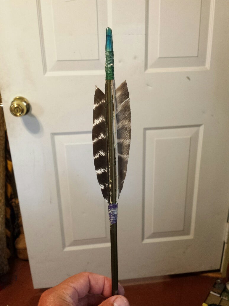 Arrow Fletching: Southeastern Two Fletch Method : 11 Steps (with ...