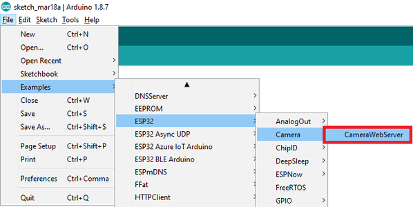 Esp32 Cam Video Streaming Face Recognition Using Arduino Ide 10 Steps Instructables