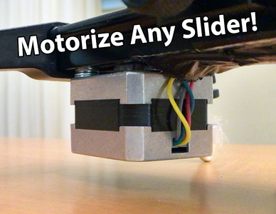 Make an Arduino Controlled Motorized Camera Slider! : 13 Steps (with Pictures) - Instructables