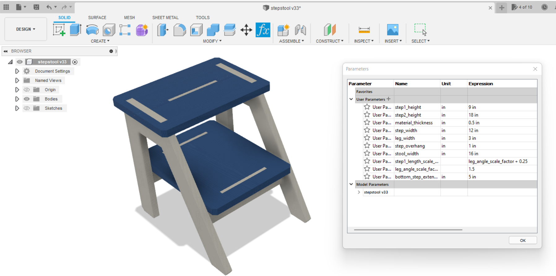 Sturdy CNC Plywood Step Stool : 12 Steps (with Pictures) - Instructables