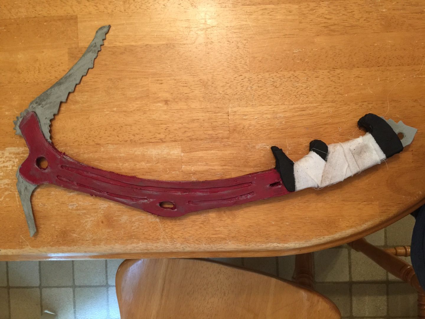 Cheep and Easy Lara Croft Pickaxe : 9 Steps - Instructables