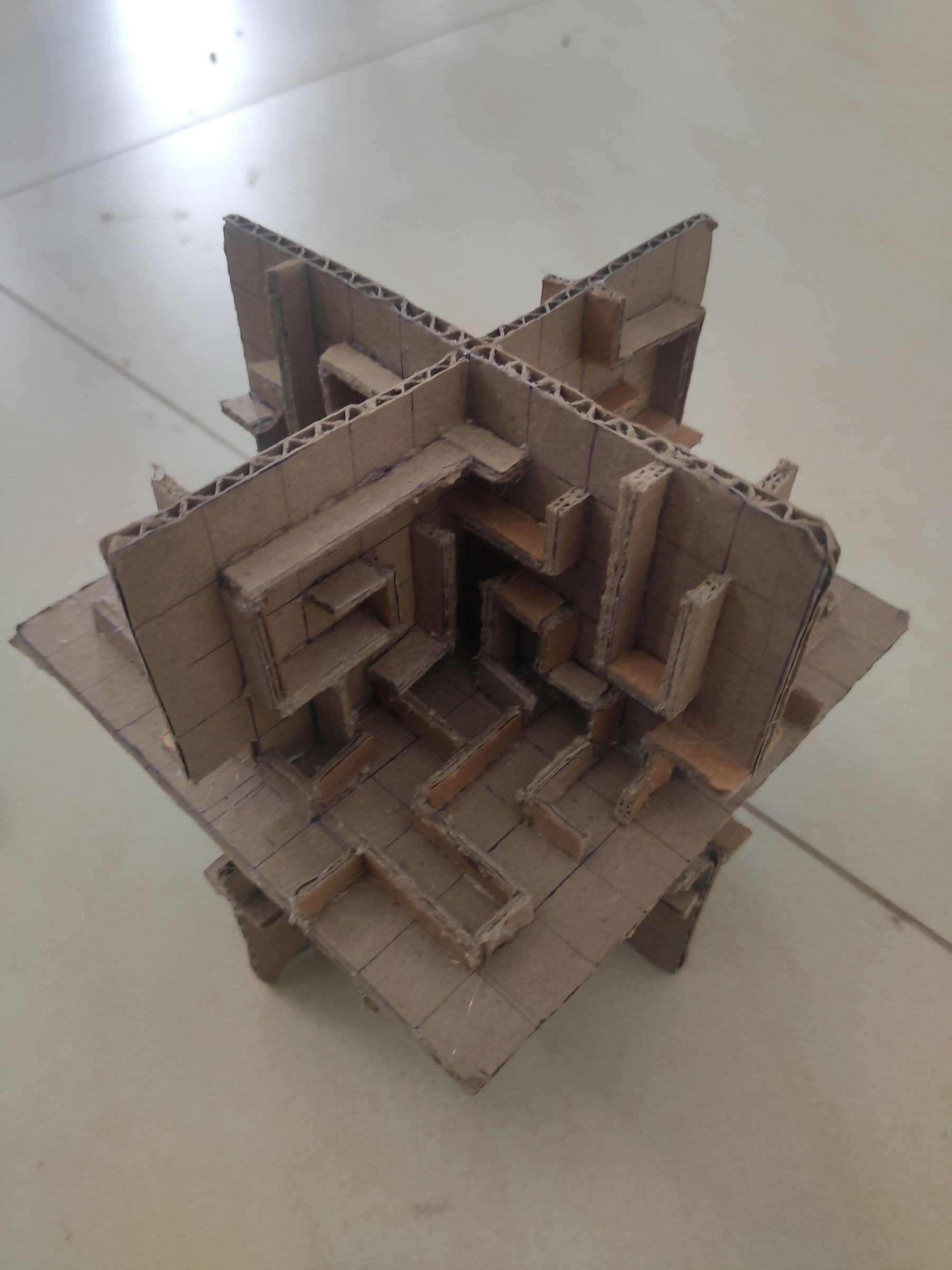 3D Cardboard Labyrinth Maze : 19 Steps (with Pictures) - Instructables