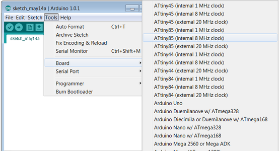 Developing An Attiny Firefly Project Using Arduino And Its Ide 9 Steps Instructables