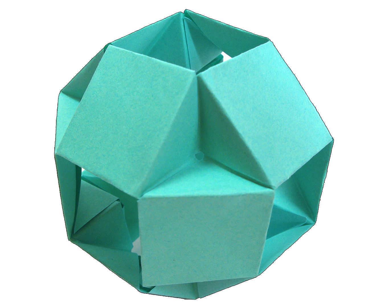 Modular Origami Ball Tutorial 12 Units - Instructables