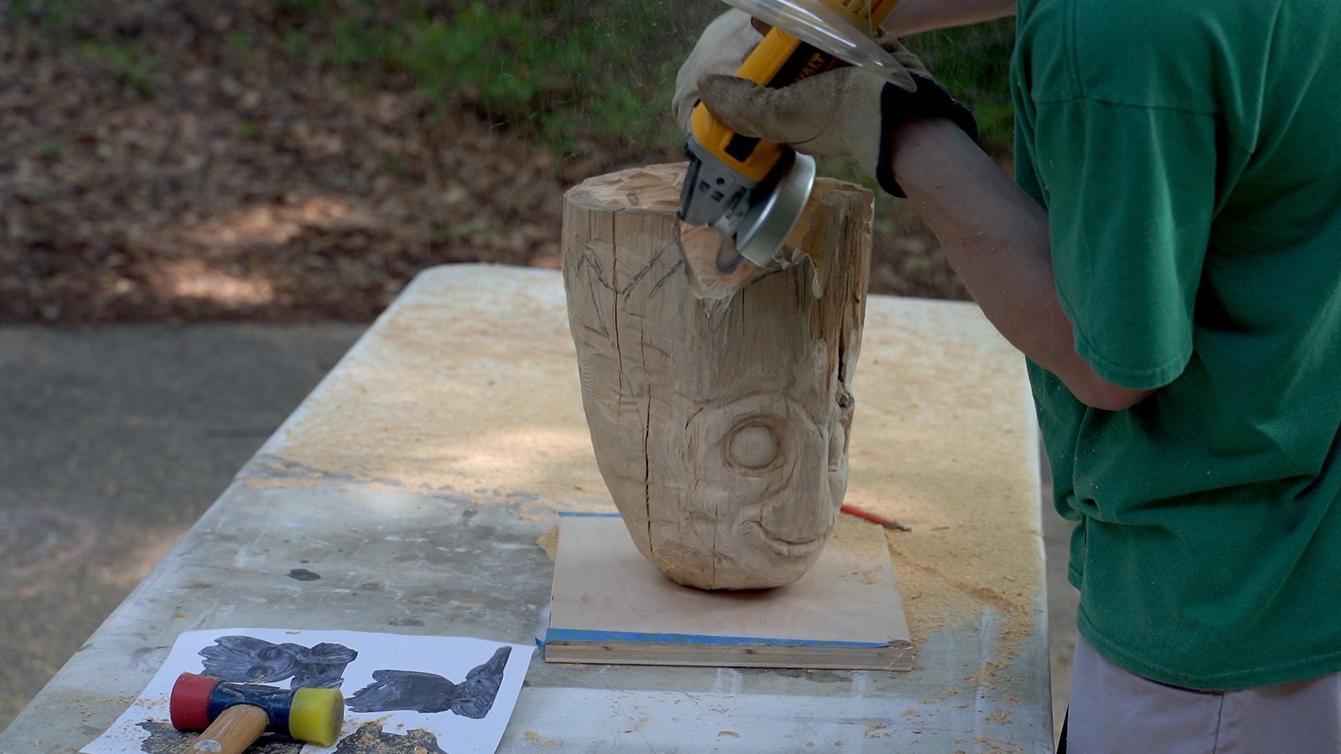 Carving a Baby Groot From Wood : 8 Steps (with Pictures) - Instructables