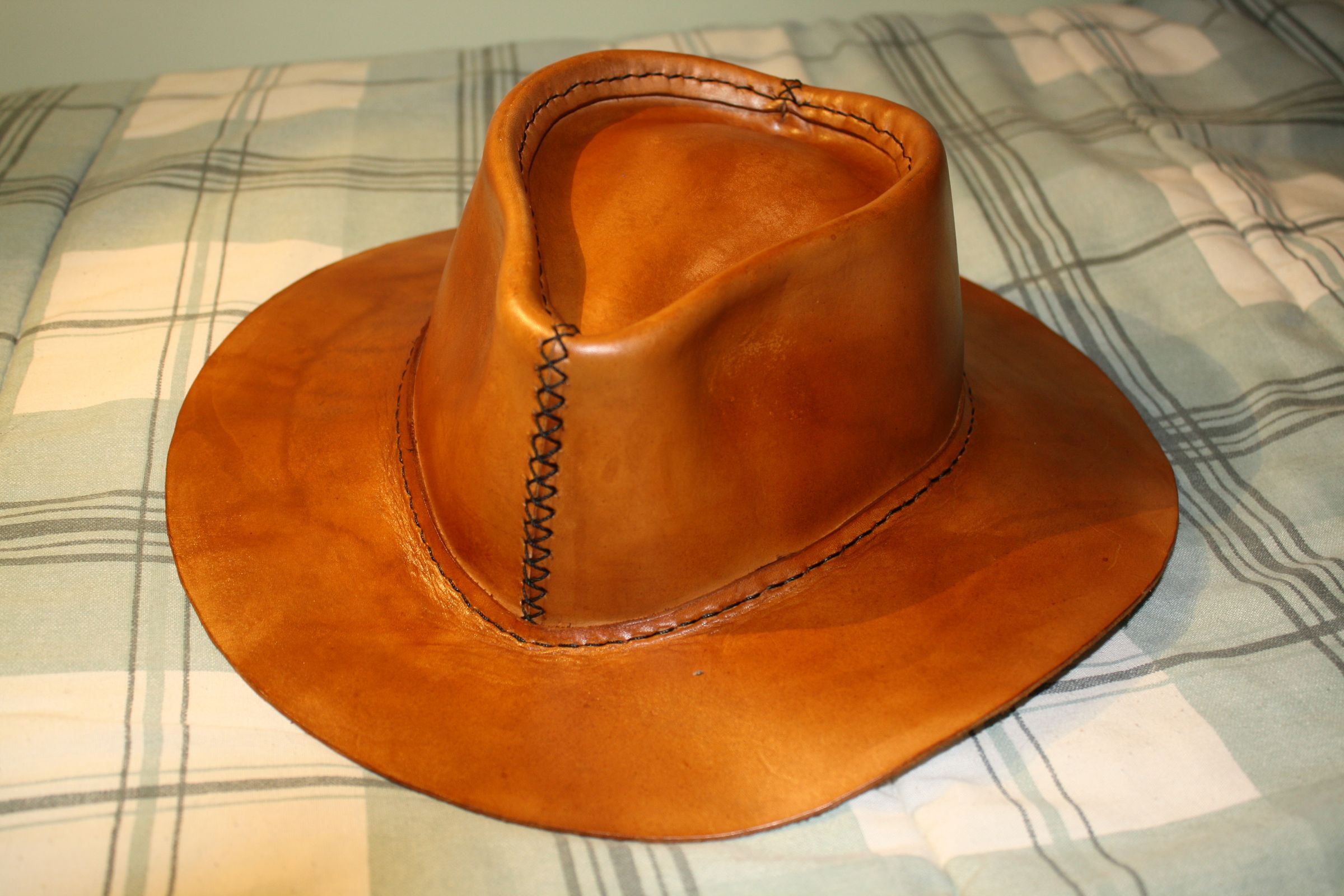 How to Make a Leather Hat : 8 Steps (with Pictures) - Instructables