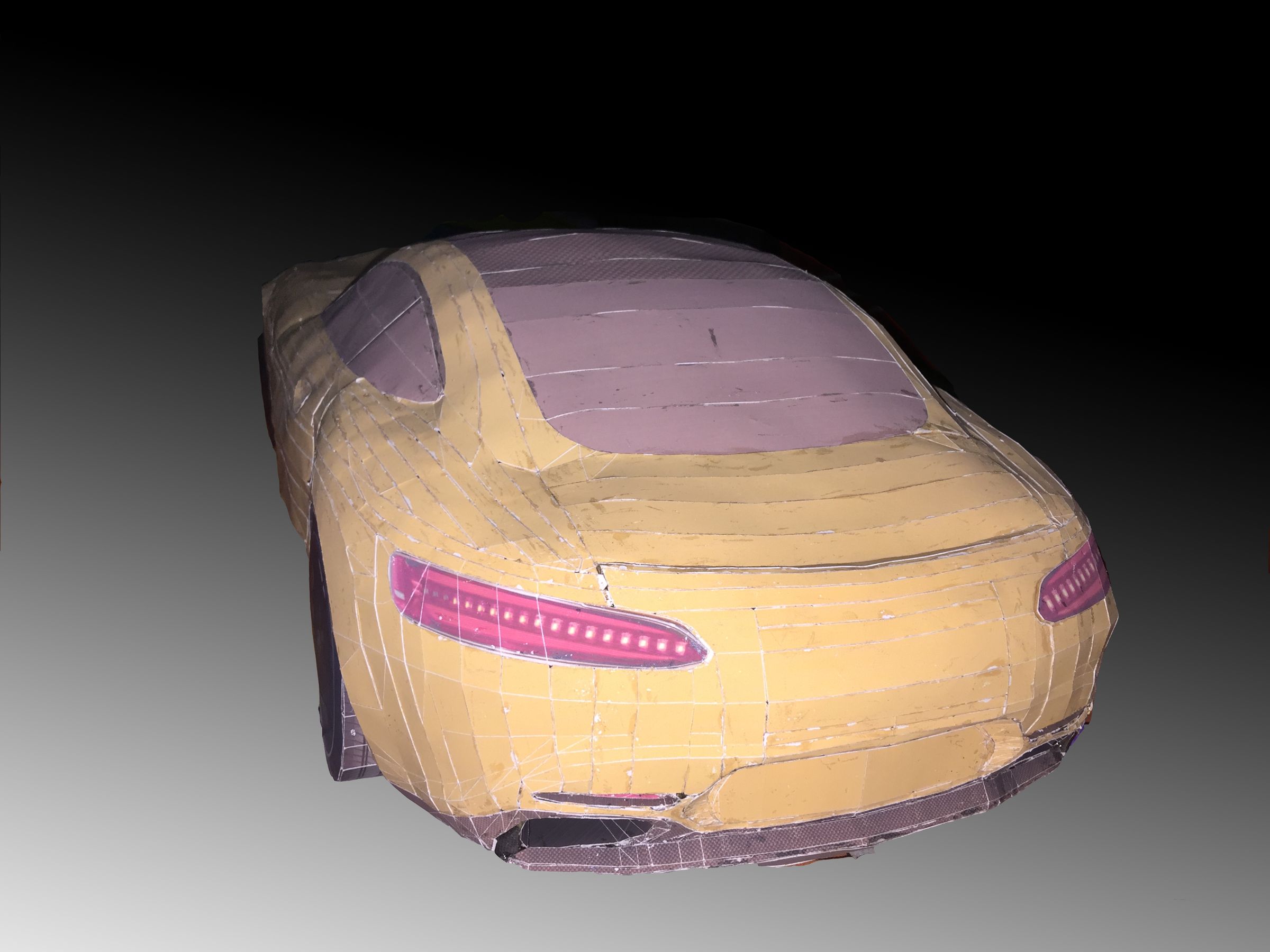 AMG GT PAPERCRAFT : 5 Steps - Instructables